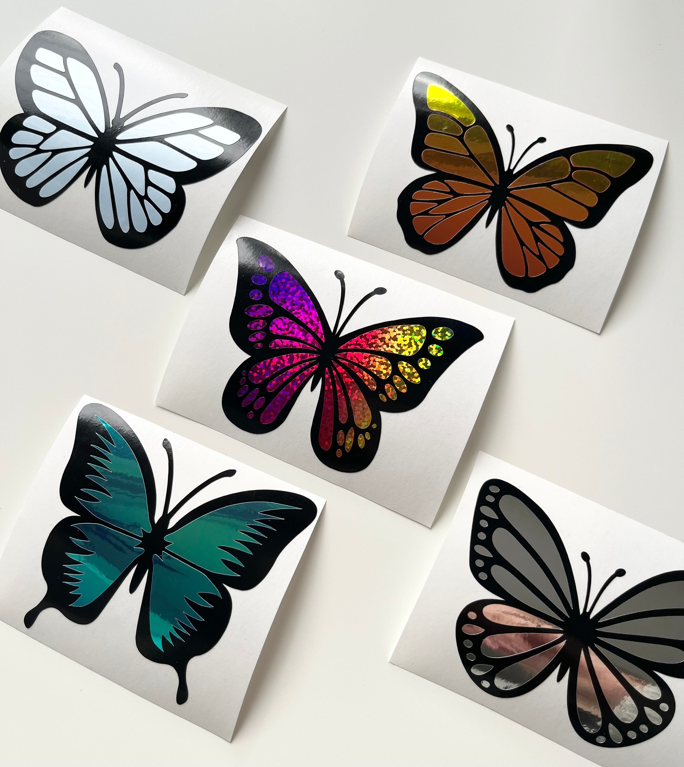 Butterfly Stickers Vinyl Butterfly Decals Butterfly Decor - Etsy UK