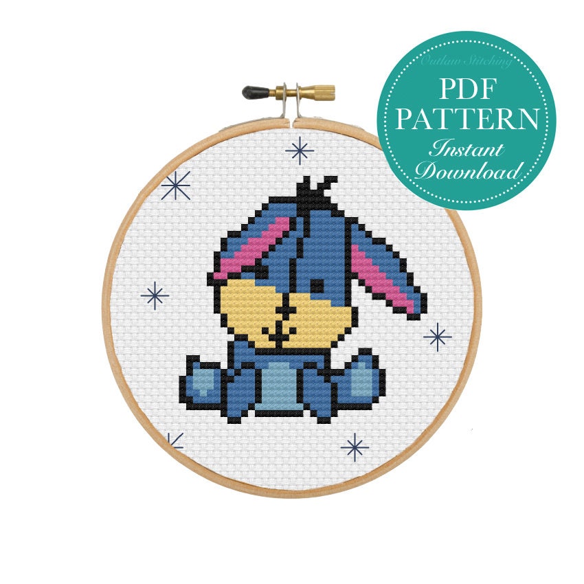 Counted Cross Stitch Pattern - Cross Stitch Art, Wall Hanging, DIY ...