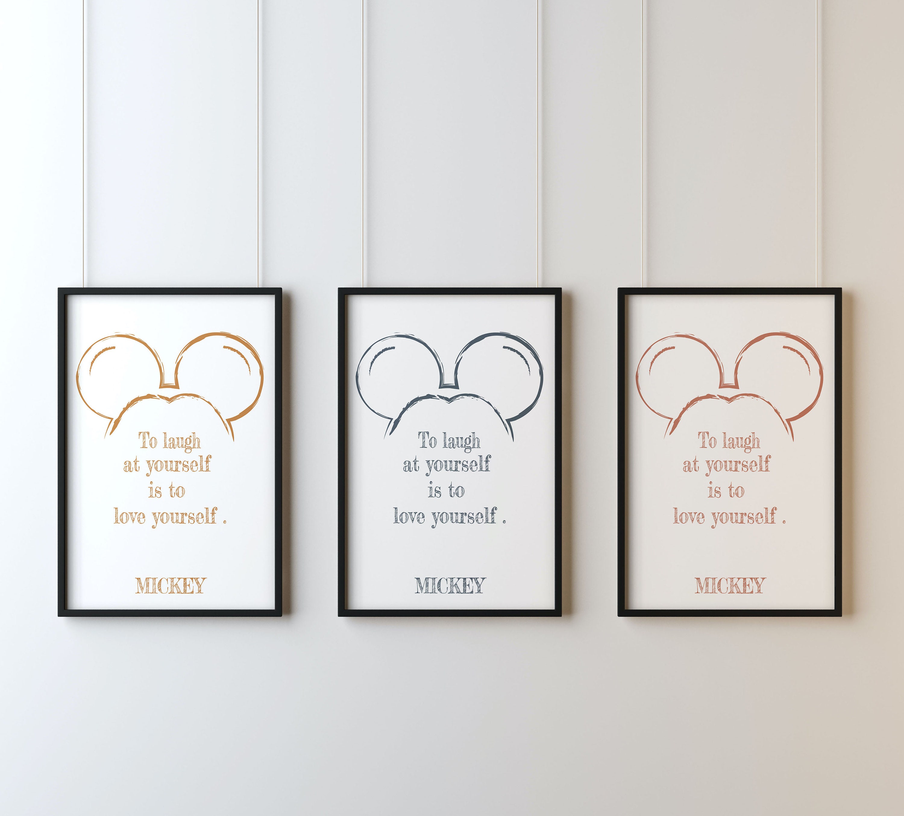 Disney Print | Disney Quote |disney-inspired |gallery Wall | Interiors ...