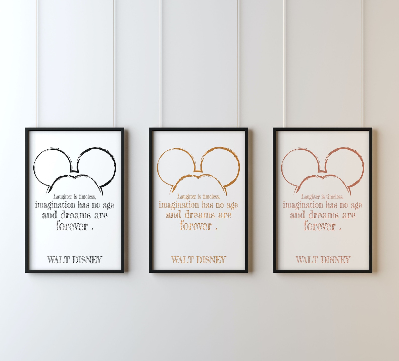 Disney Print | Disney Quote |disney-inspired |gallery Wall | Interiors ...