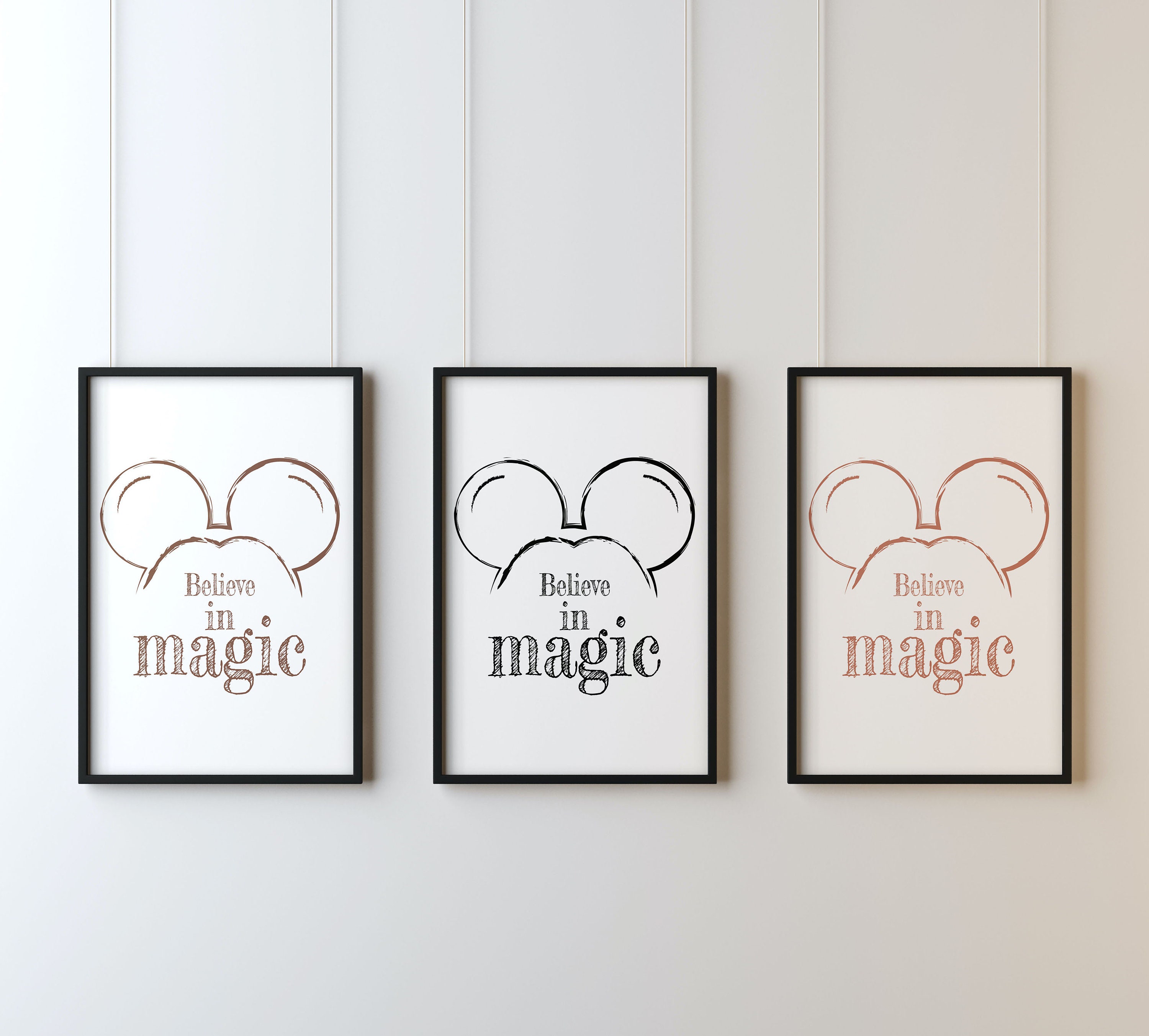 Disney Print | Disney Quote |disney-inspired |gallery Wall | Interiors ...