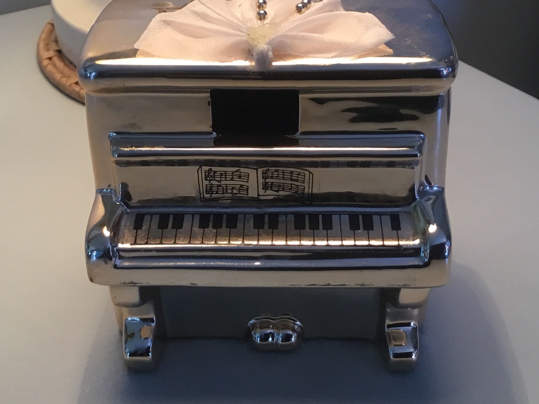 Vintage ENESCO PIANO Musical Box Vintage Music Box Antique - Etsy