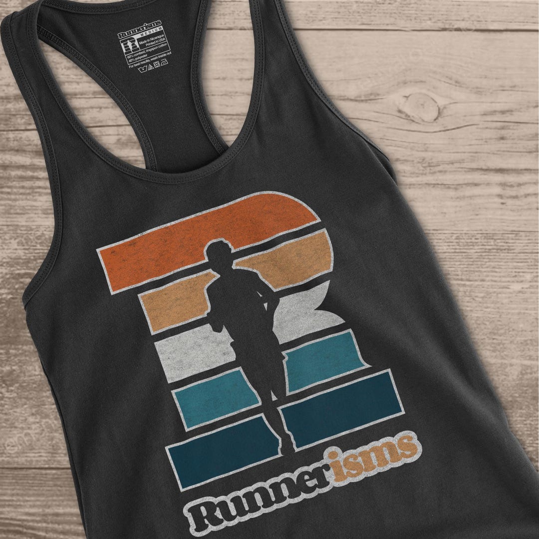 Runnerisms Logo Women’s Running Tank • Distance Runner Top ...