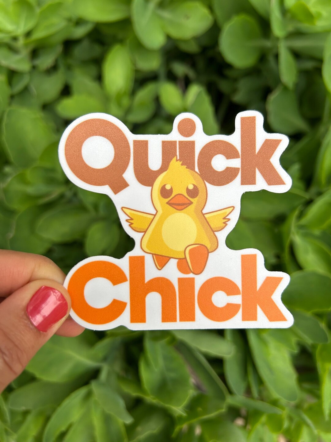 Quick Chick - Die Cut Vinyl Sticker - Etsy