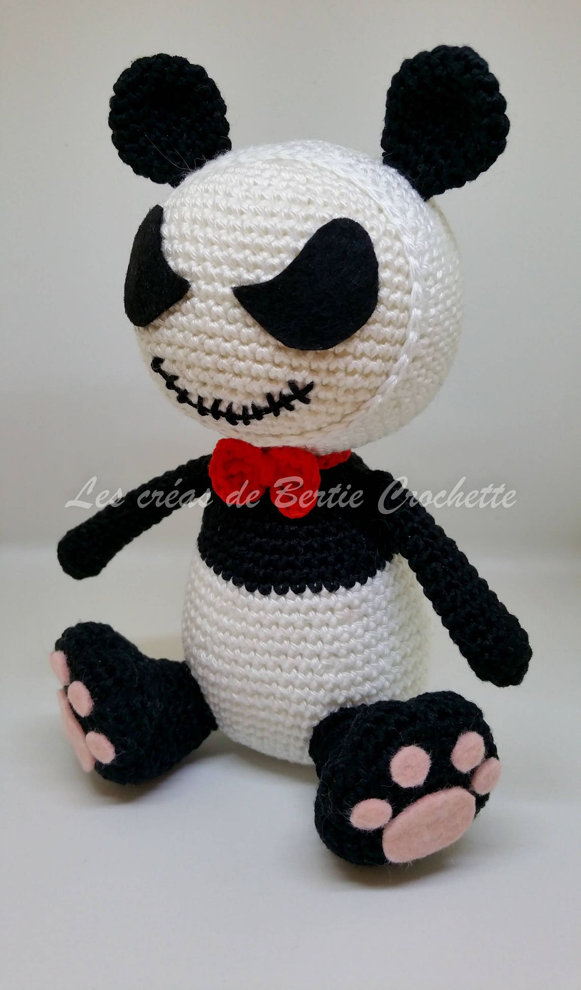 Deadly Panda Panda crochet pattern Panda amigurumi pattern | Etsy