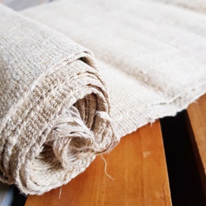 Rare Vintage Wild Nepali Hemp Fabric. Handwoven on a Backstrap Loom ...