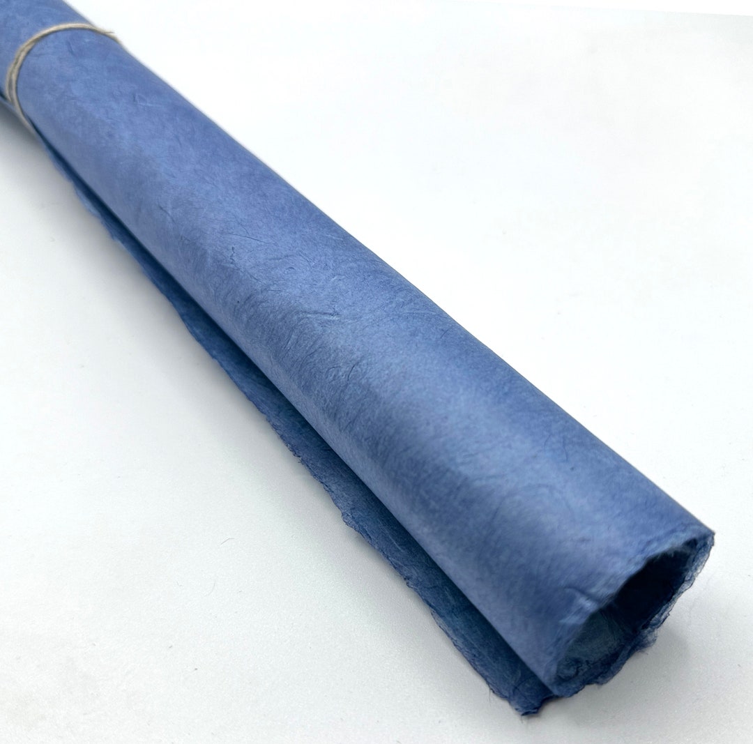 Decorative Lokta Paper Handmade in the Himalayas. New Blues, Tree Free ...