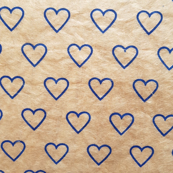 Printable Wrapping Paper Hearts