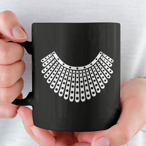 Ruth Bader Ginsburg Dissent Collar Coffee Mug Notorious RBG | Etsy