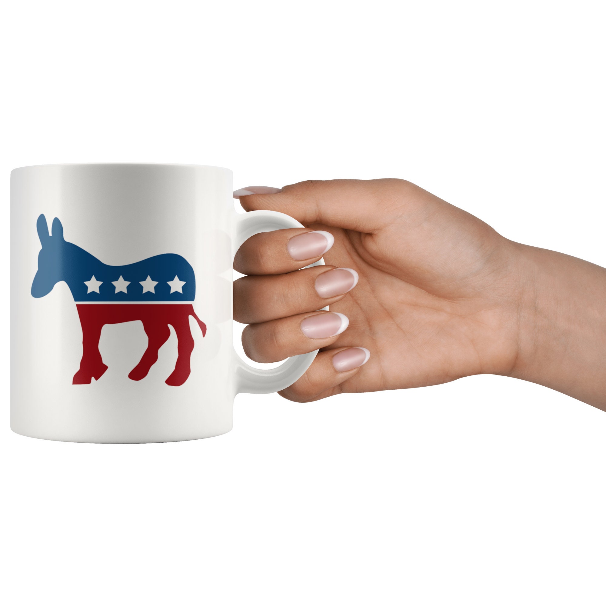 Proud Democrat Coffee Mug Democrat Donkey Ceramic Cup Vote | Etsy