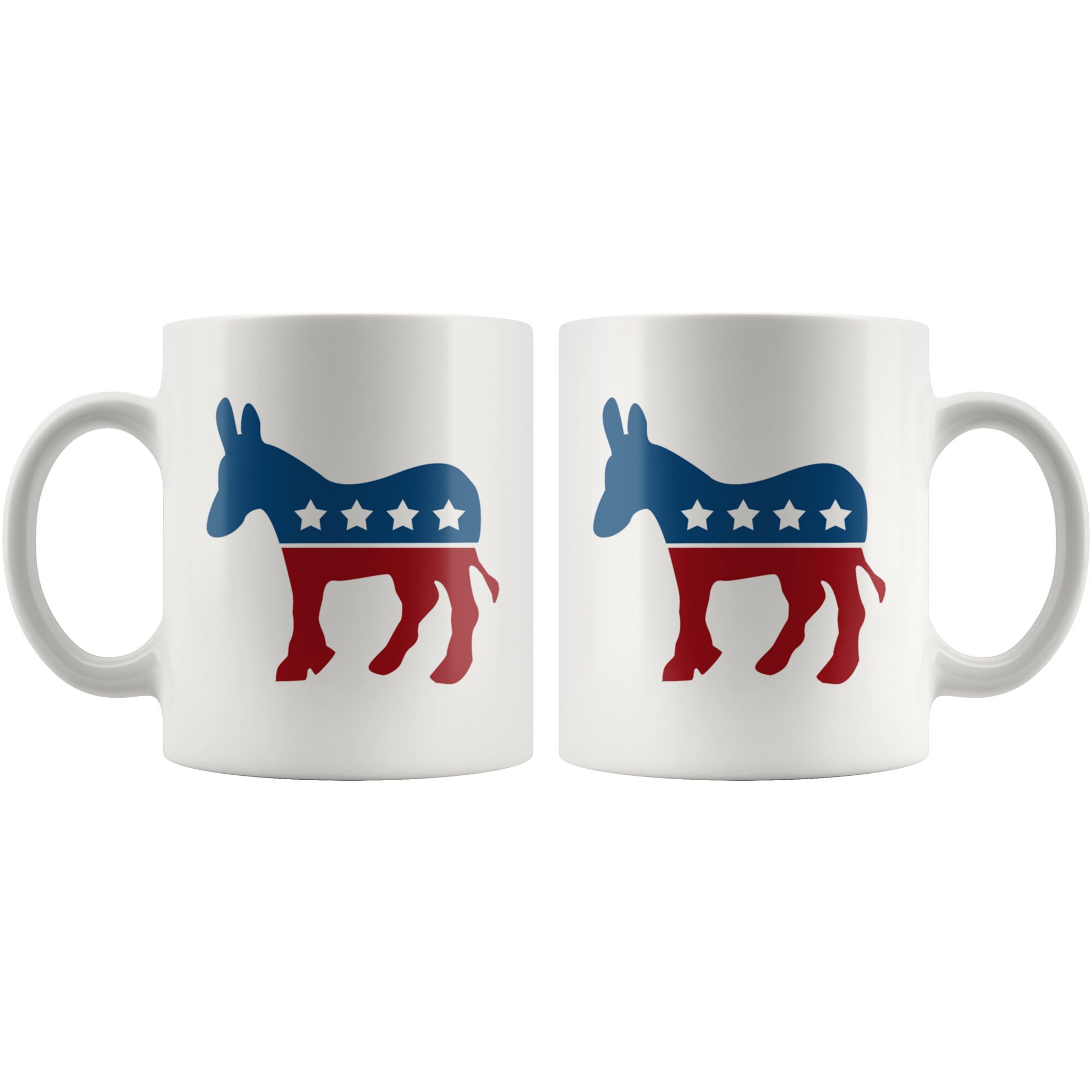 Proud Democrat Coffee Mug Democrat Donkey Ceramic Cup Vote | Etsy