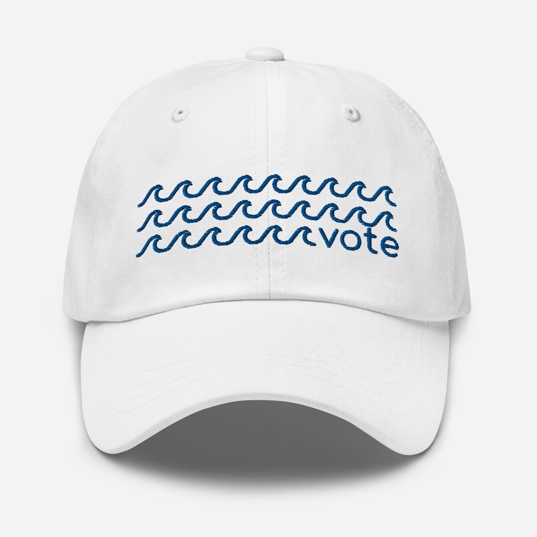 Blue Wave Hat, Vote Democrat Baseball Cap, Vote Blue No Matter Who ...
