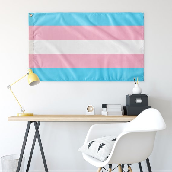 Transgender Pride Flag Trans Rainbow Flag Transexual Pride | Etsy