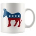 Proud Democrat Coffee Mug Democrat Donkey Ceramic Cup Vote Democrat Mug ...