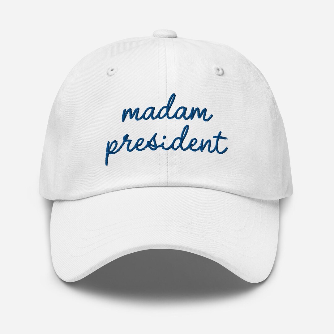 Madam President Hat, Kamala Harris Embroidered Baseball Cap, I'm Still ...