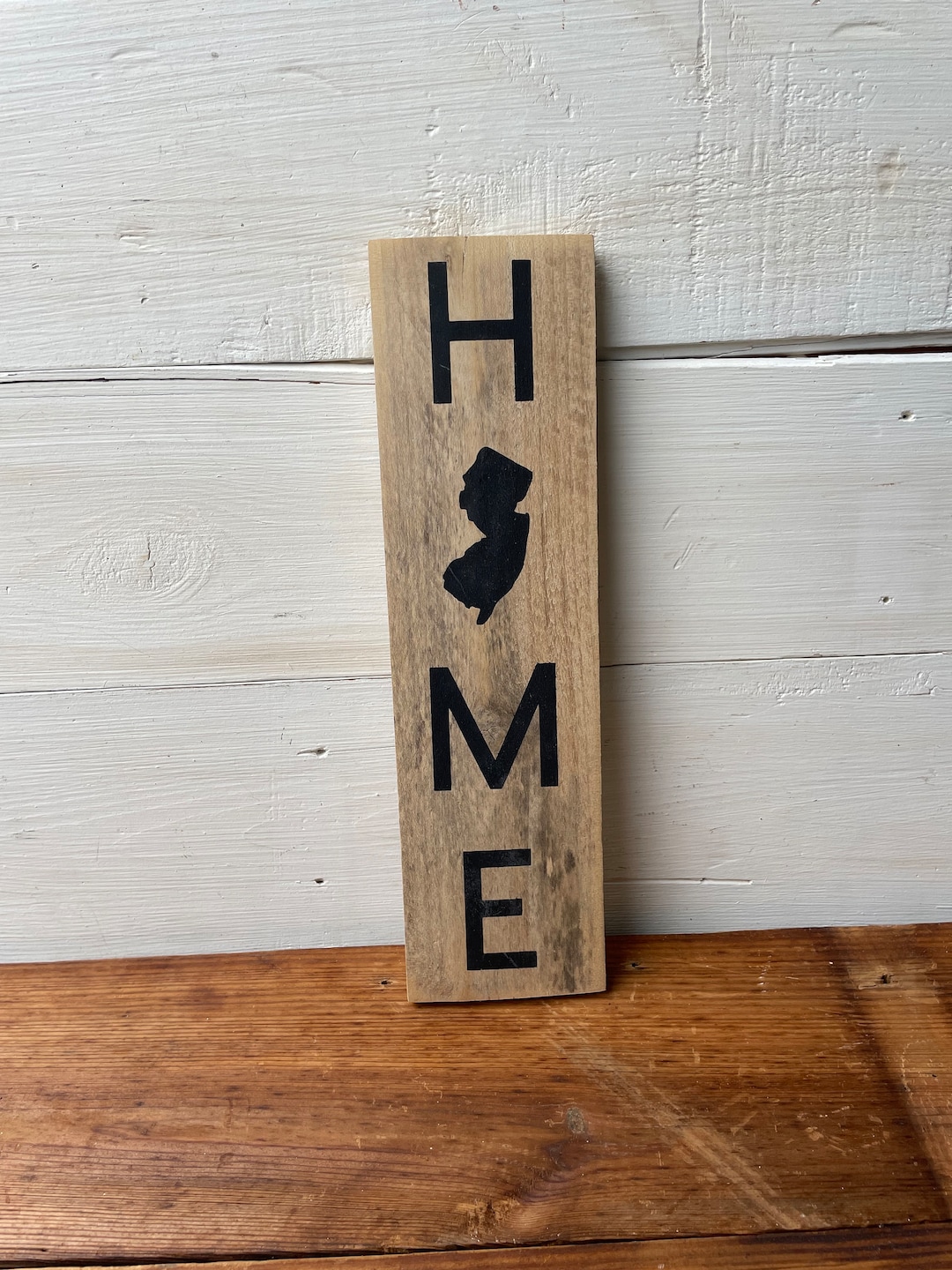 New Jersey Home Sign Home Wood Sign NJ Sayings New Jersey Wooden Sign ...