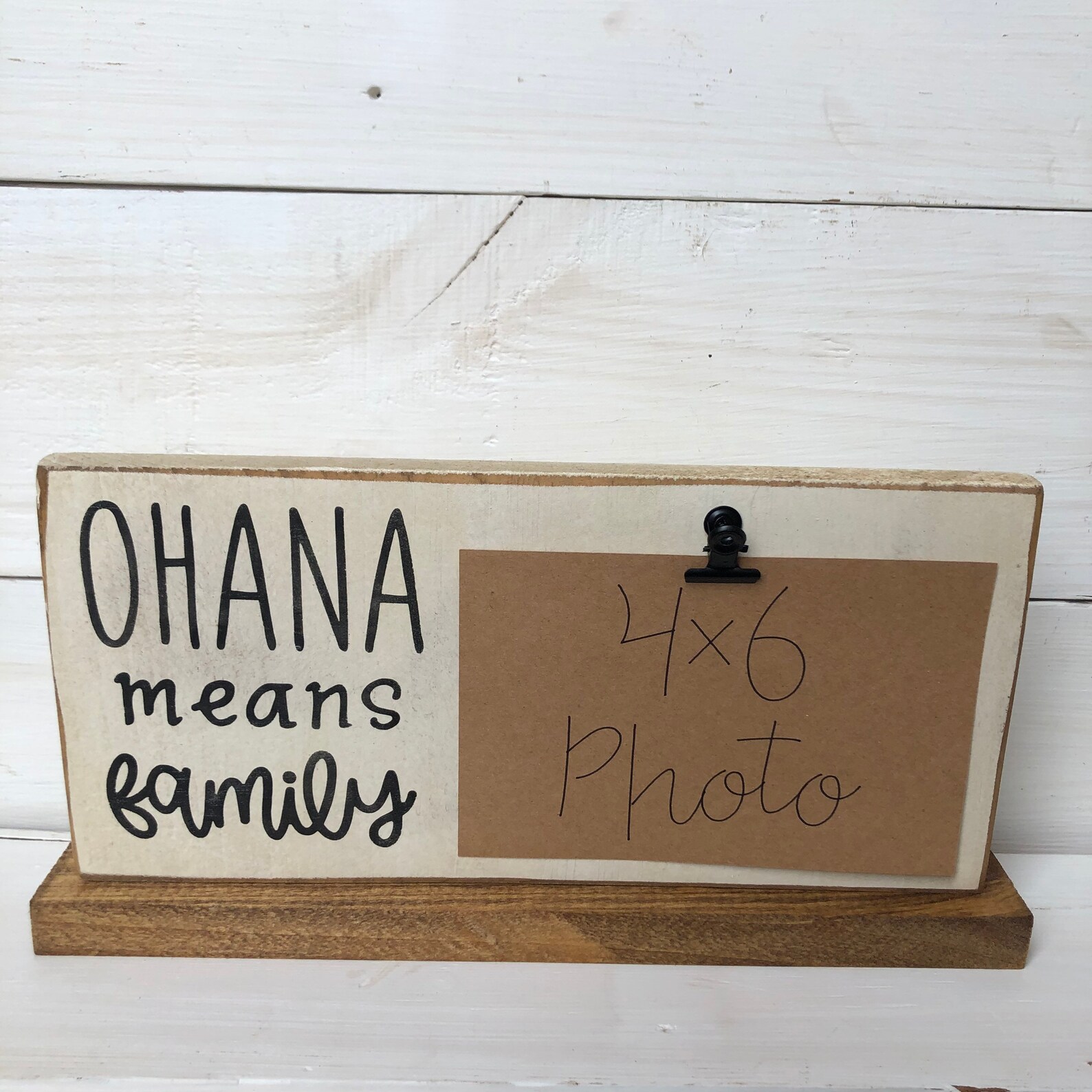 Ohana Means Family Picture Frame / Ohana Picture Frame / Gifts - Etsy UK