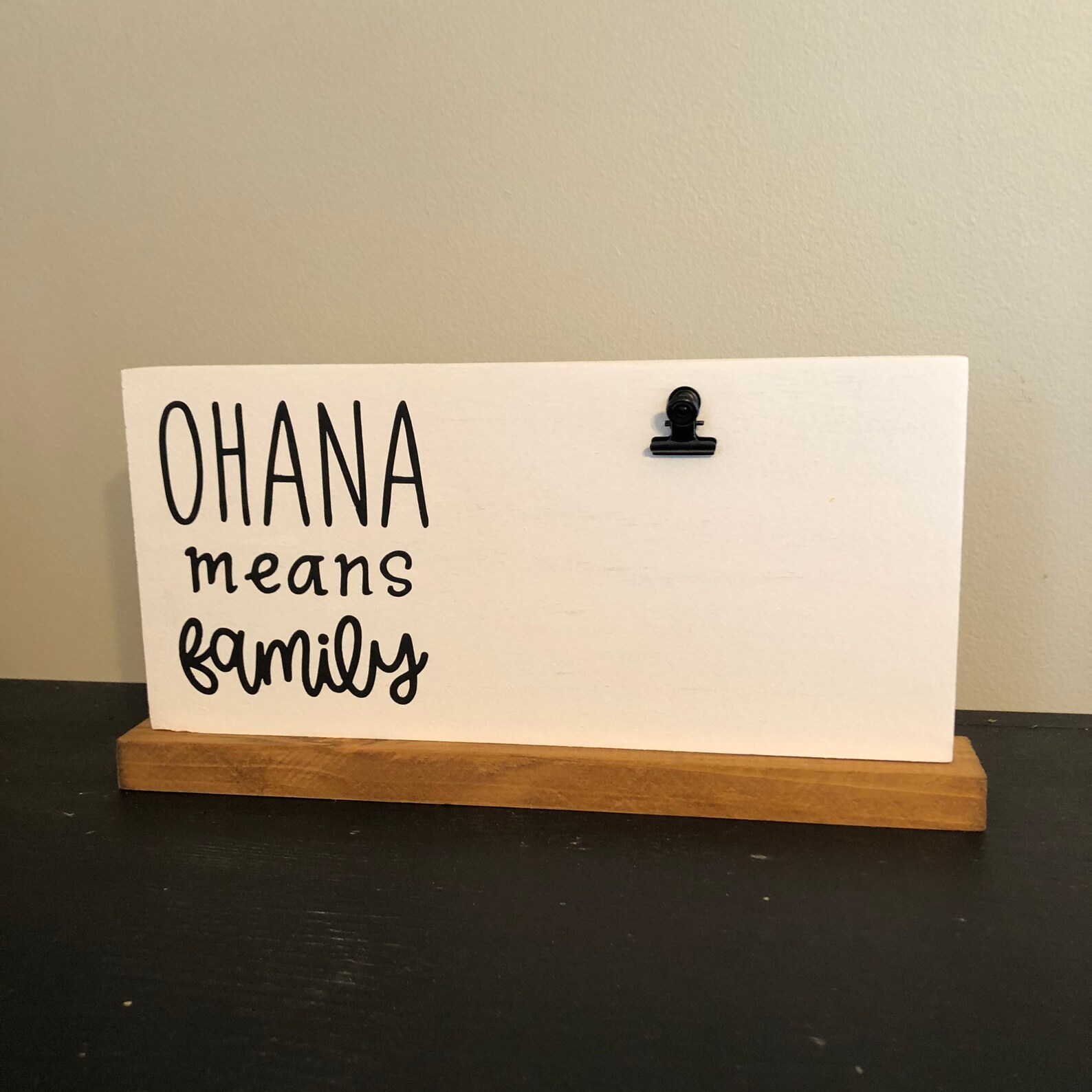 Ohana Means Family Picture Frame / Ohana Picture Frame / Gifts - Etsy UK