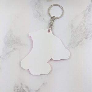 Personalised Roller Boot Keyring, Kids Keyring, Personalized Keychain ...
