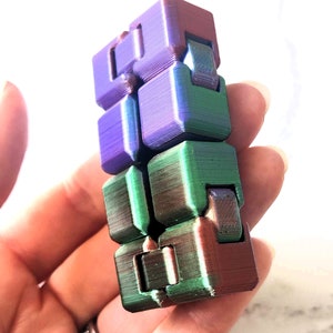 Fidget Cube, Infinity Cube, Stress Reliever, Sensory Toy, Fiddle Cube ...