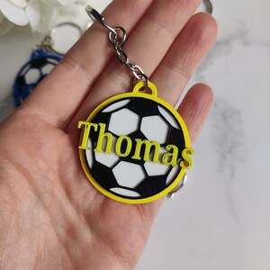 Bulk Personalised Football Keyrings, Bulk Buy Personalized Football ...