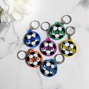Bulk Personalised Football Keyrings, Bulk Buy Personalized Football ...
