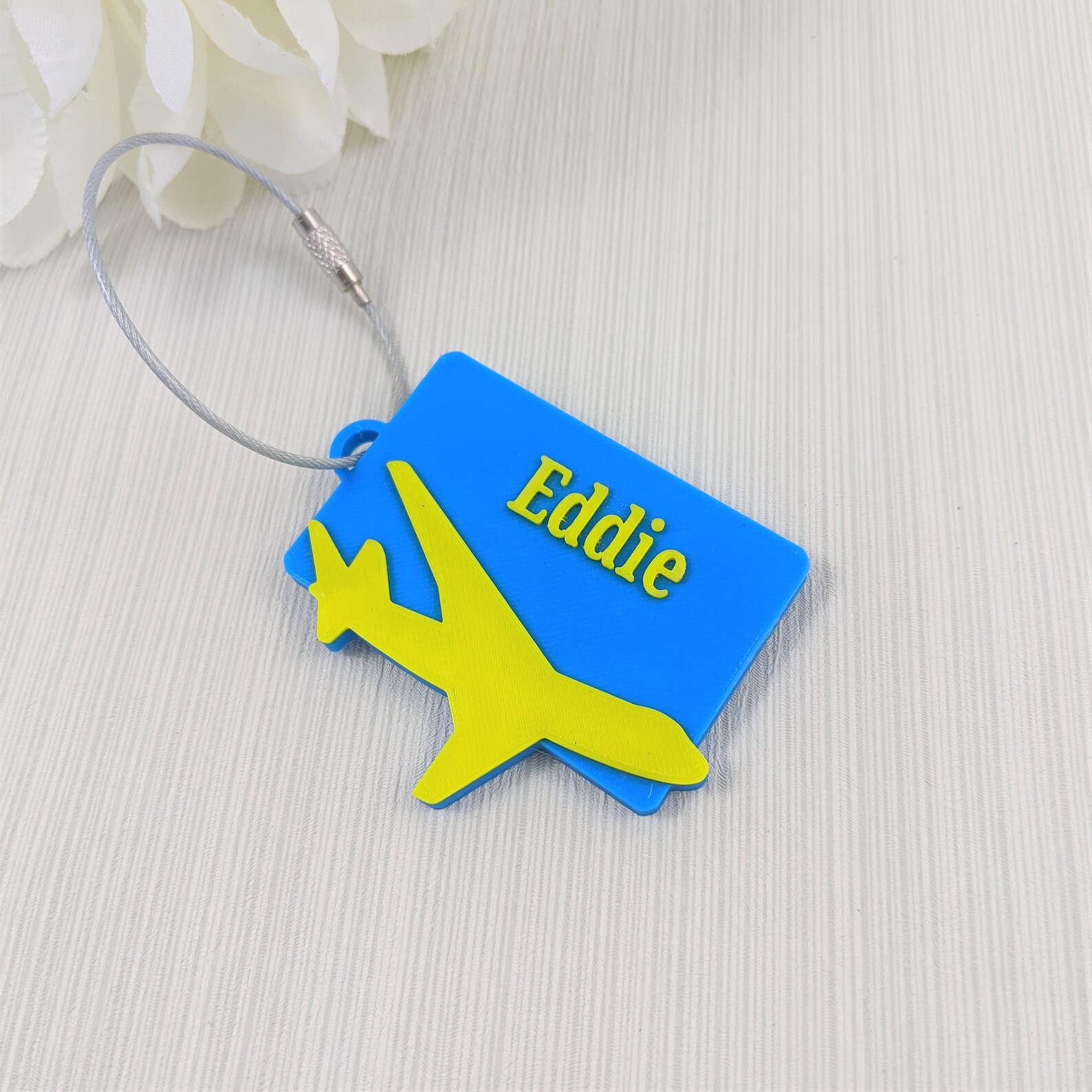 Personalised Aeroplane Luggage Tag Personalized Airplane - Etsy
