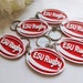 Personalised Rugby Keyring, Rugby Keychain, Rugby Bag Tag, 3D Printed ...