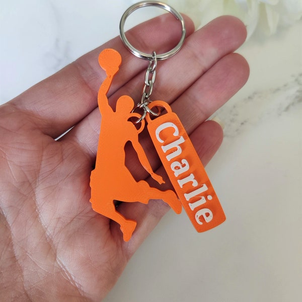 Basketball Keychain - Etsy