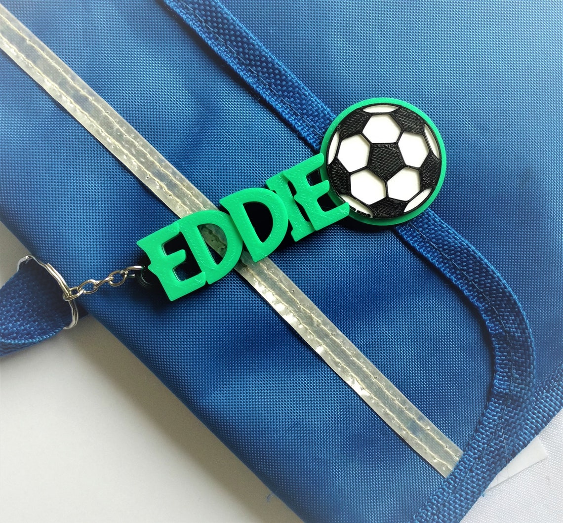 5 Personalised football keyrings bulk buy. Personalized | Etsy