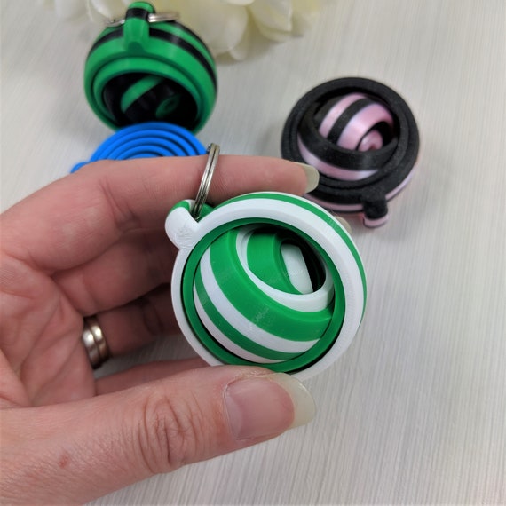 Fidget Keyring Fidget Keychain 3D Printed Birthday Gift | Etsy