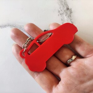 Personalised Car Keyring, Personalized Car Keychain, Under 5 Pounds ...