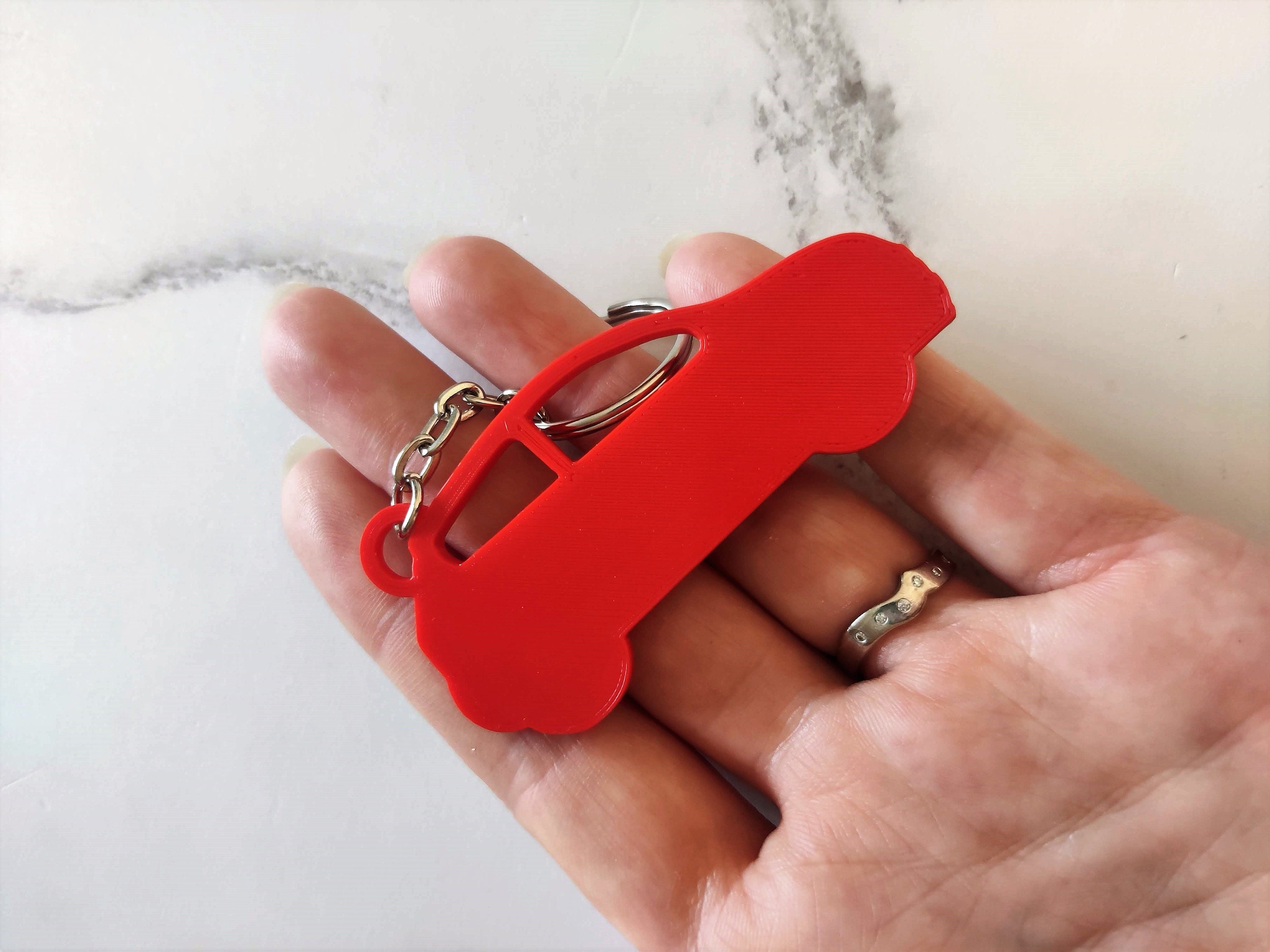 Personalised Car Keyring, Personalized Car Keychain, Under 5 Pounds ...