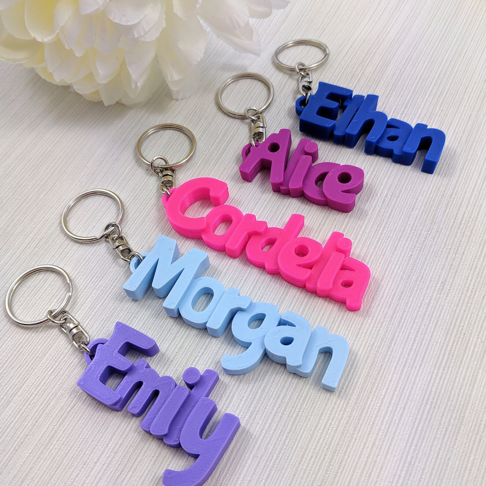Bulk Personalised Keyrings Bulk Buy Personalized Keychain - Etsy UK
