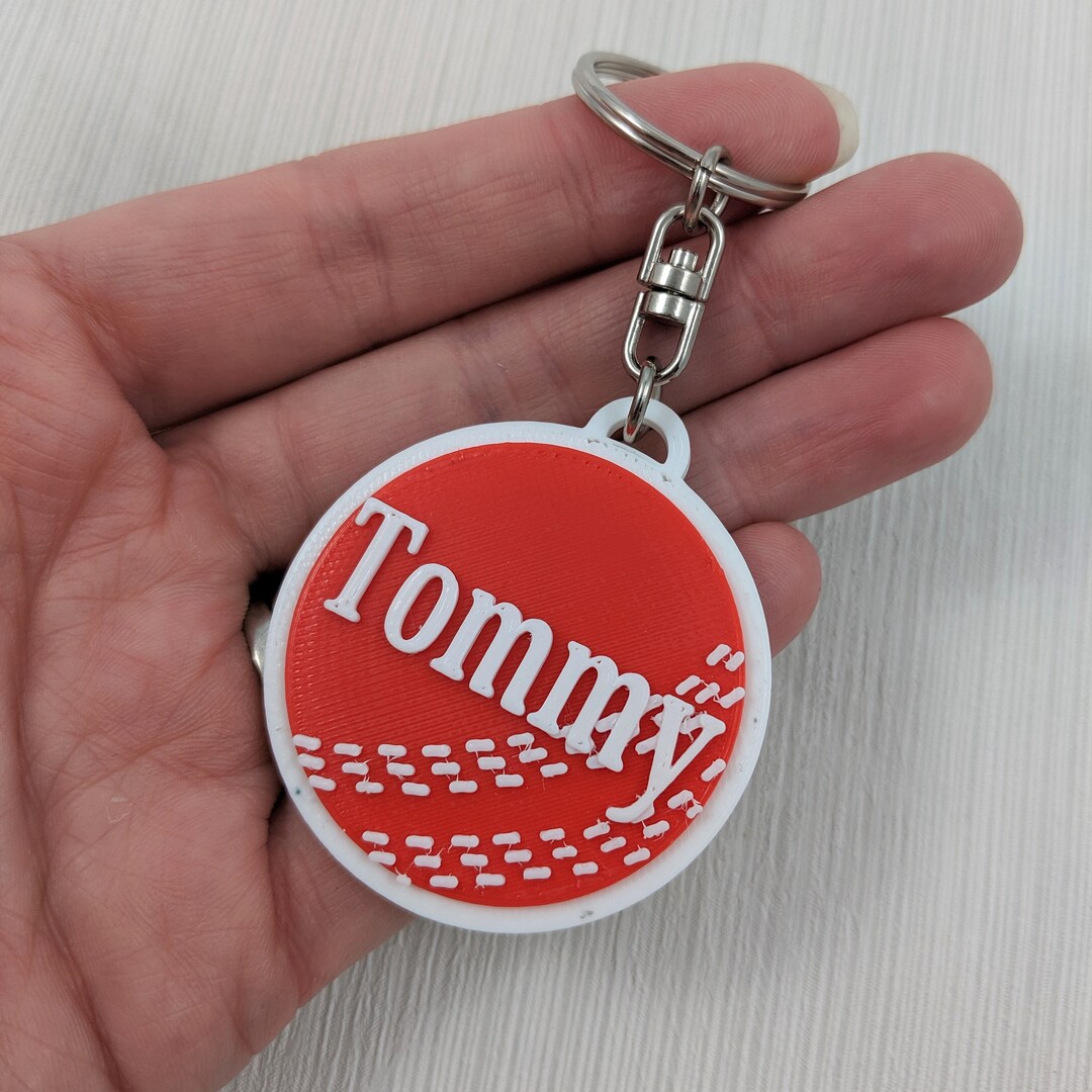 Personalised Cricket Keyring, Kids Keyring, Personalized Keychain ...