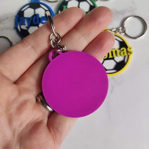 Bulk Personalised Football Keyrings, Bulk Buy Personalized Football ...
