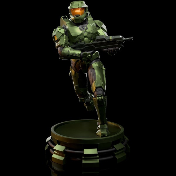 Halo Master Chief Statue - Etsy