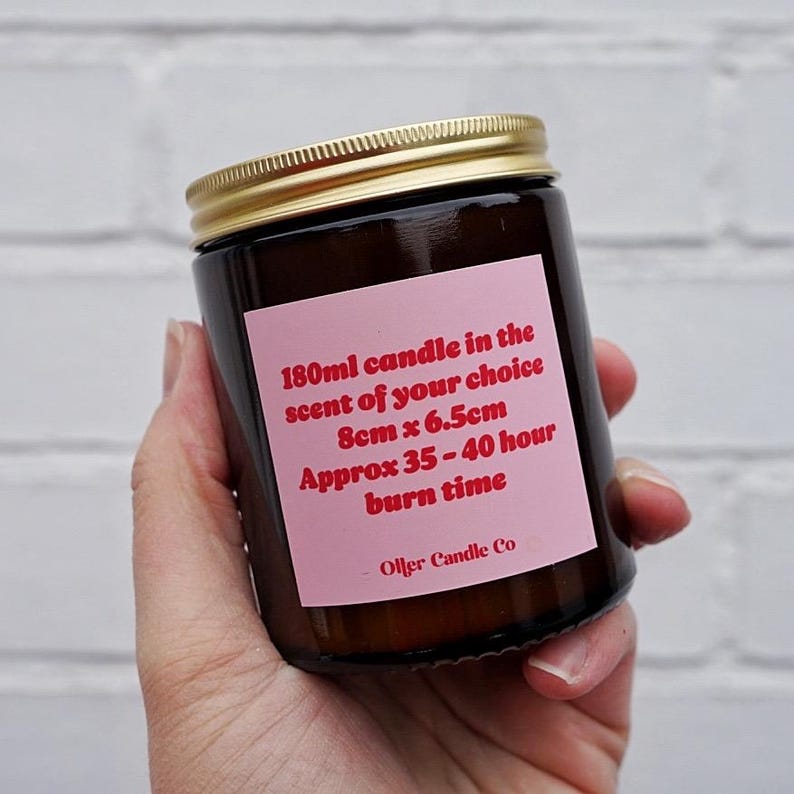 Smells Like She's on Maternity Leave Scented Candle, Funny New Mum Gift ...