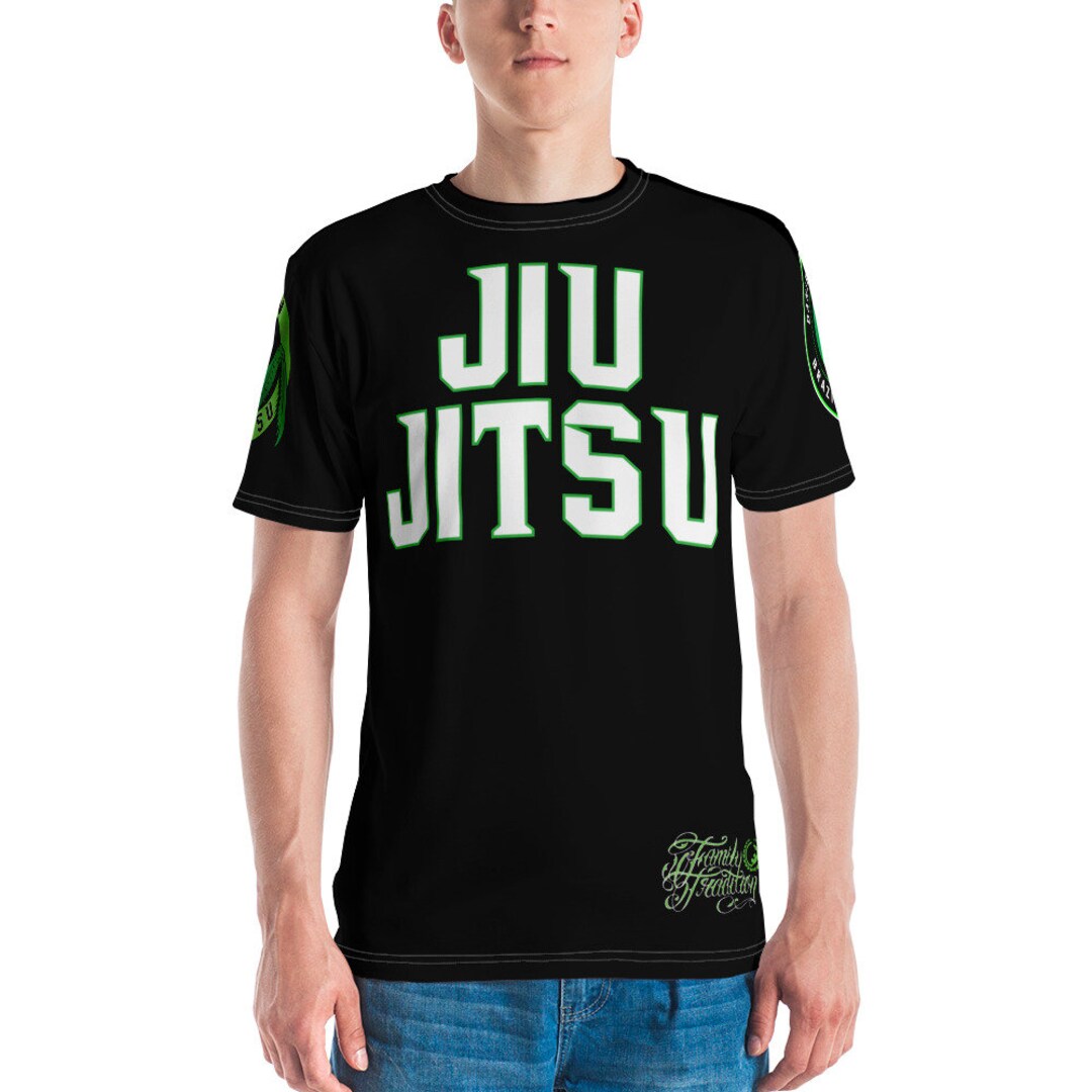 Puzon Jiu Jitsu Allover Print Men's T-shirt - Etsy