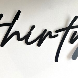 Talk Thirty to Me Banner, 30th Birthday Banner, ANY 2 COLOURS - Etsy UK