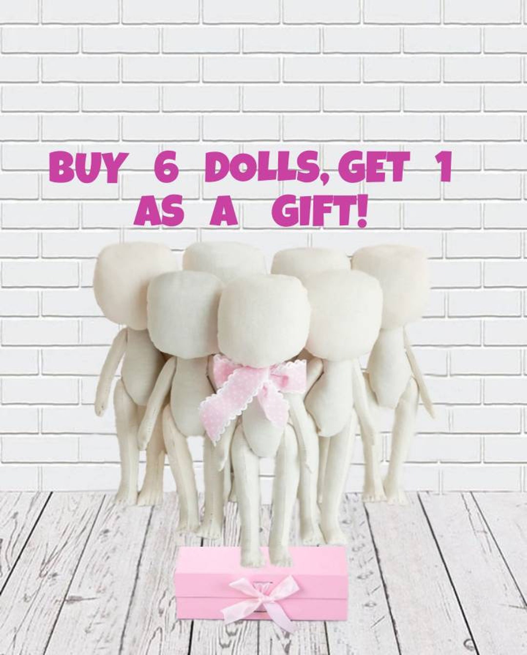 8in Poseable Cotton Doll Base for DIY Projects and Crafts - Etsy UK