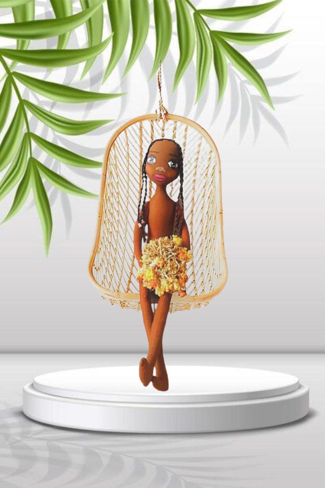 16 Inch OOAK Afrocentric Creepy Doll Blank Rag Doll Body With Unique ...