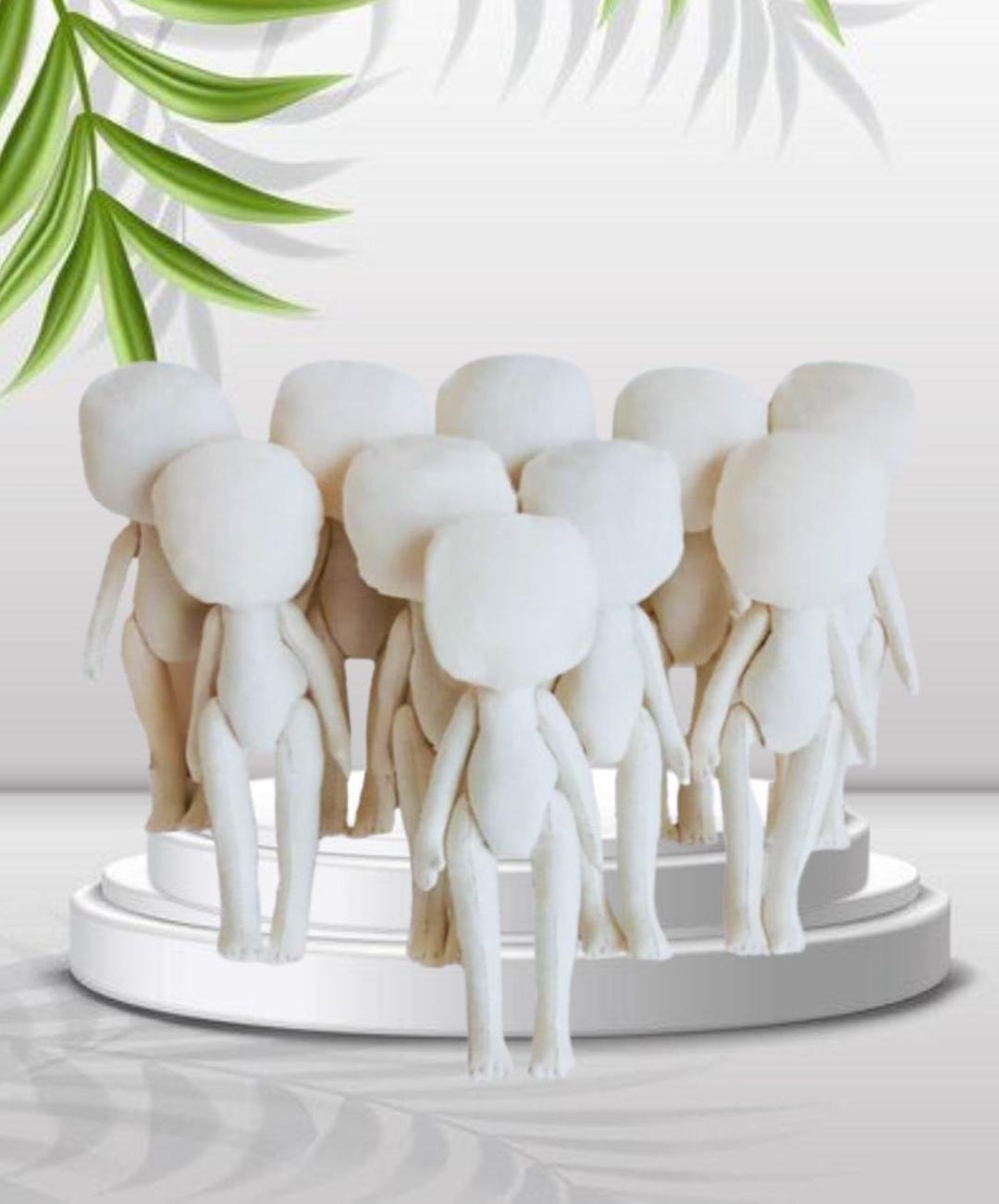 Customizable Cloth Doll Bodies Set for Crafting and Artistic Projects 8 ...