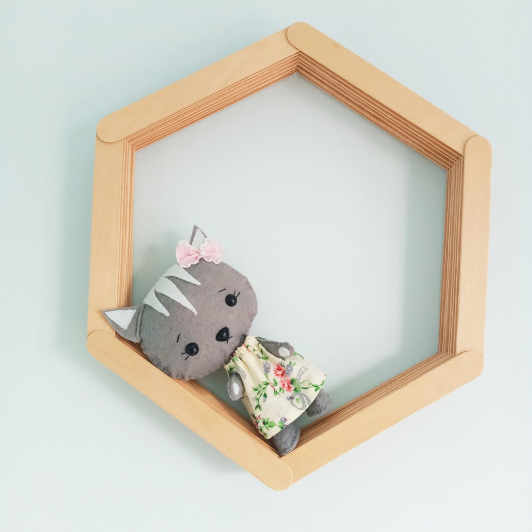 Adorable Stuffed Felt Cat Doll: Perfect for Cat Lovers and Wholesalers ...