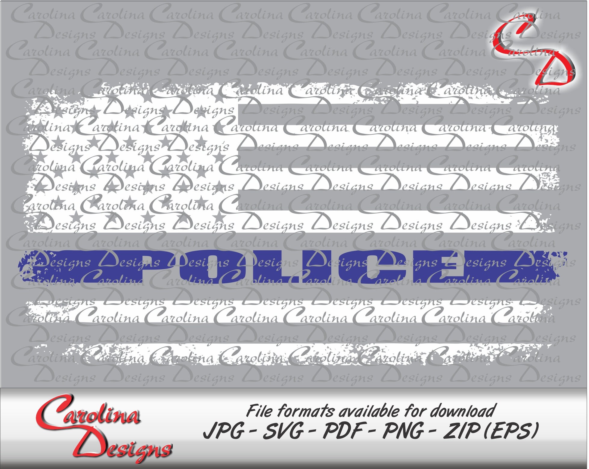 Police Flag - Etsy