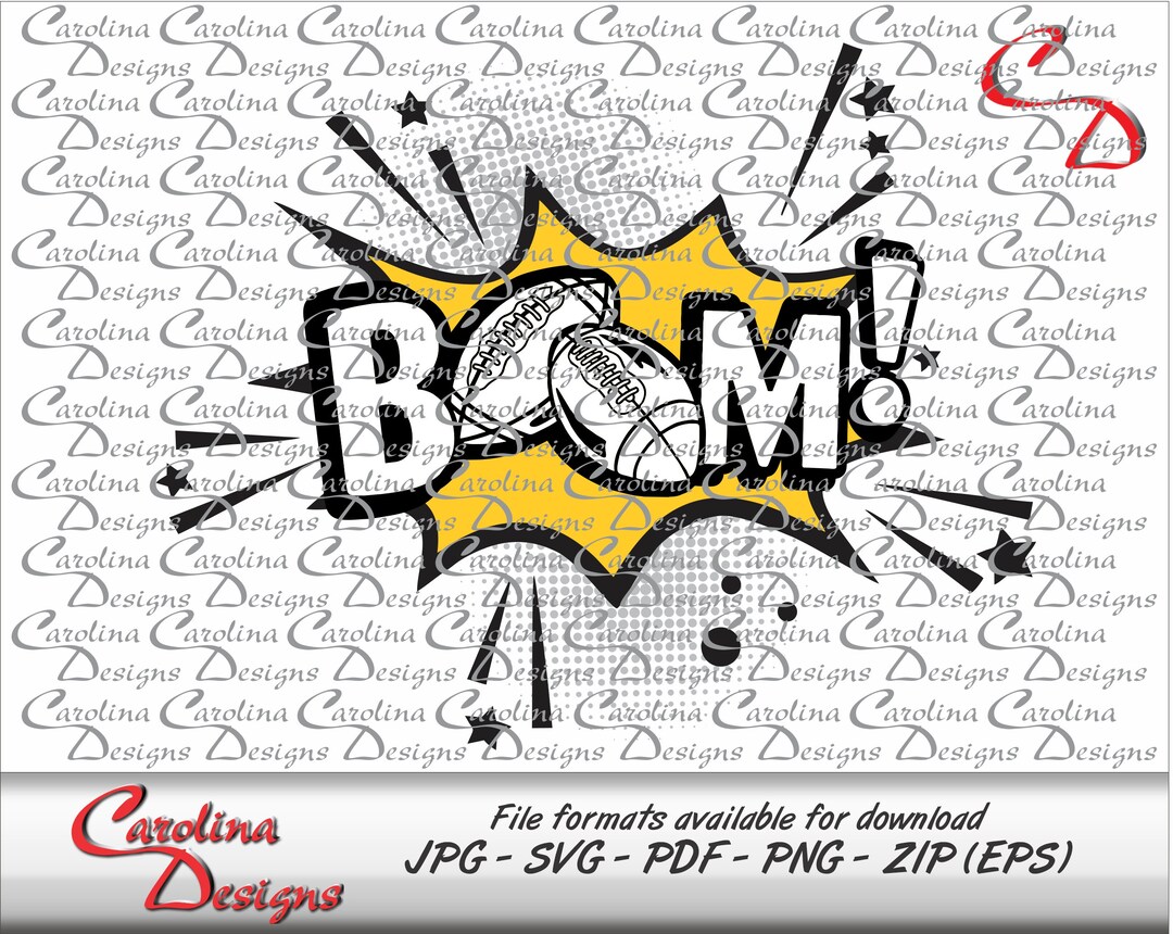 Boom-football - Etsy