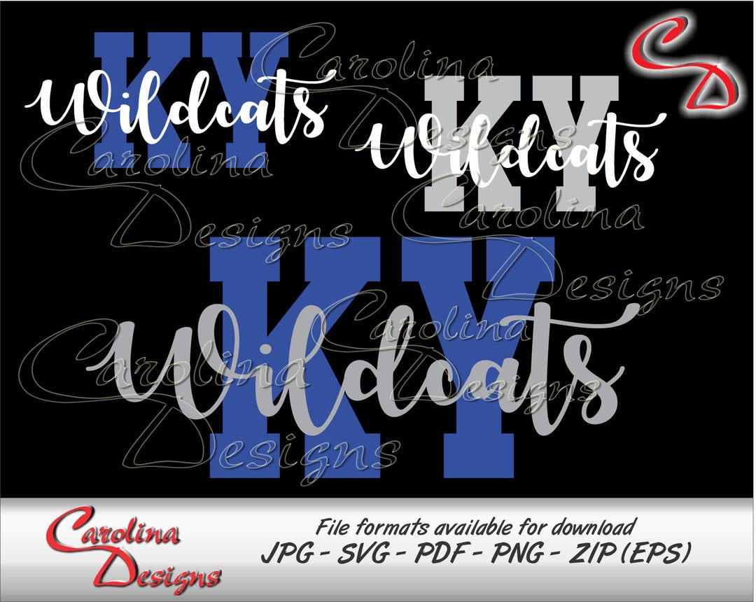 KY Wildcats (svg, Jpg, Pdf, Png, Eps) (digital Download) - Etsy