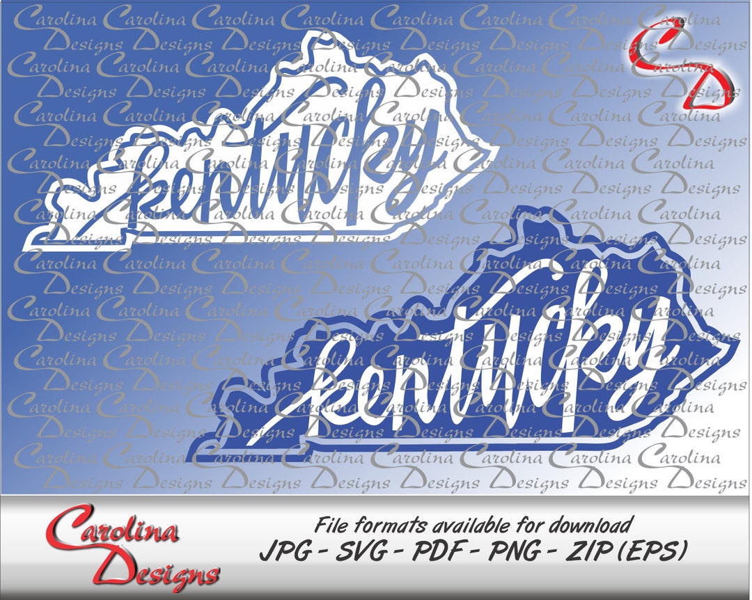 Kentucky State Outline (svg, Jpg, Pdf, Png) (digital Download) - Etsy UK