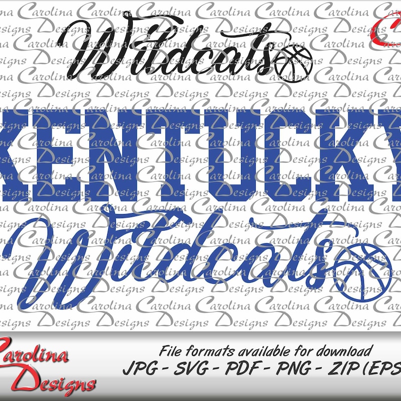 Kentucky Wildcats Svg - Etsy