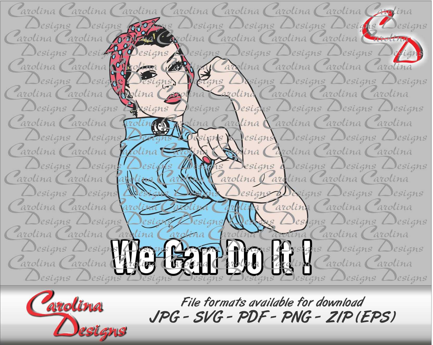 Lady We Can Do It - Etsy